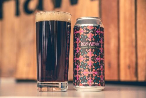 Hawkers Love Affair Chocolate Dark Lager 440ml Can