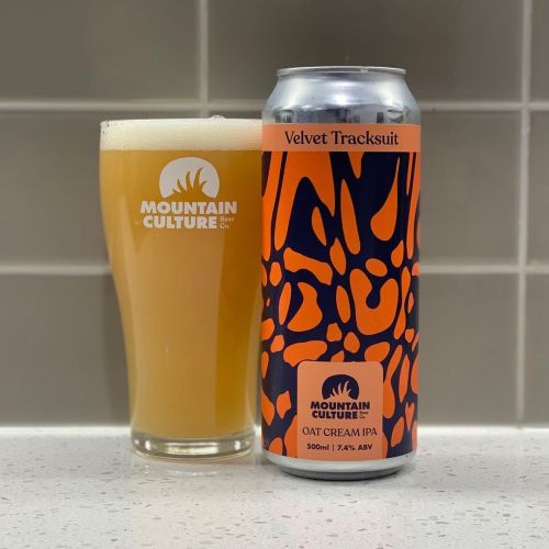 Mountain Culture Velvet Tracksuit Oat Cream IPA 500ml Can