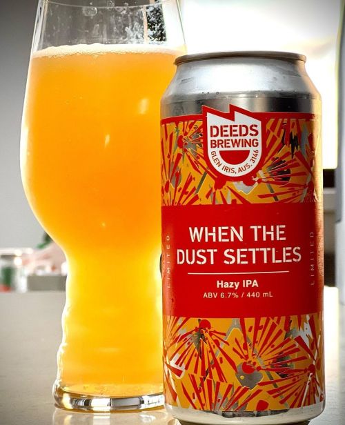 Deeds When The Dust Settles Hazy IPA 440ml Can