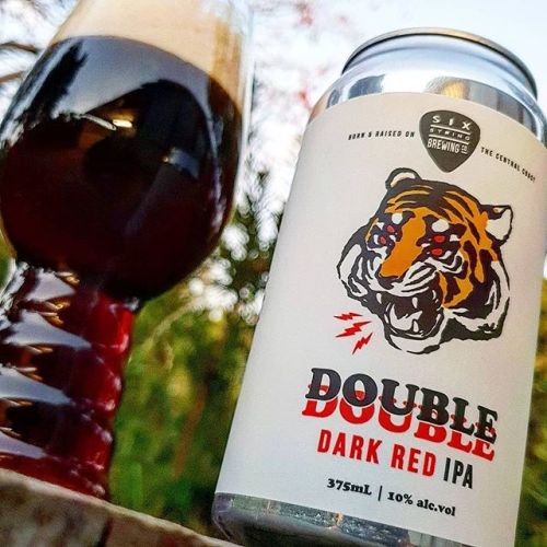 Six String Double Dark Red IPA⠀