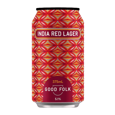 Good Folk India Red Lager 375ml Can